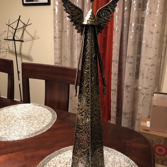 Other | Tall Metal Angel | Poshmark